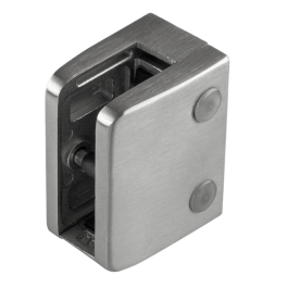 Glasklem RVS look - 70 x 55 mm (88.4 gelaagd glas) | Bestel direct ...